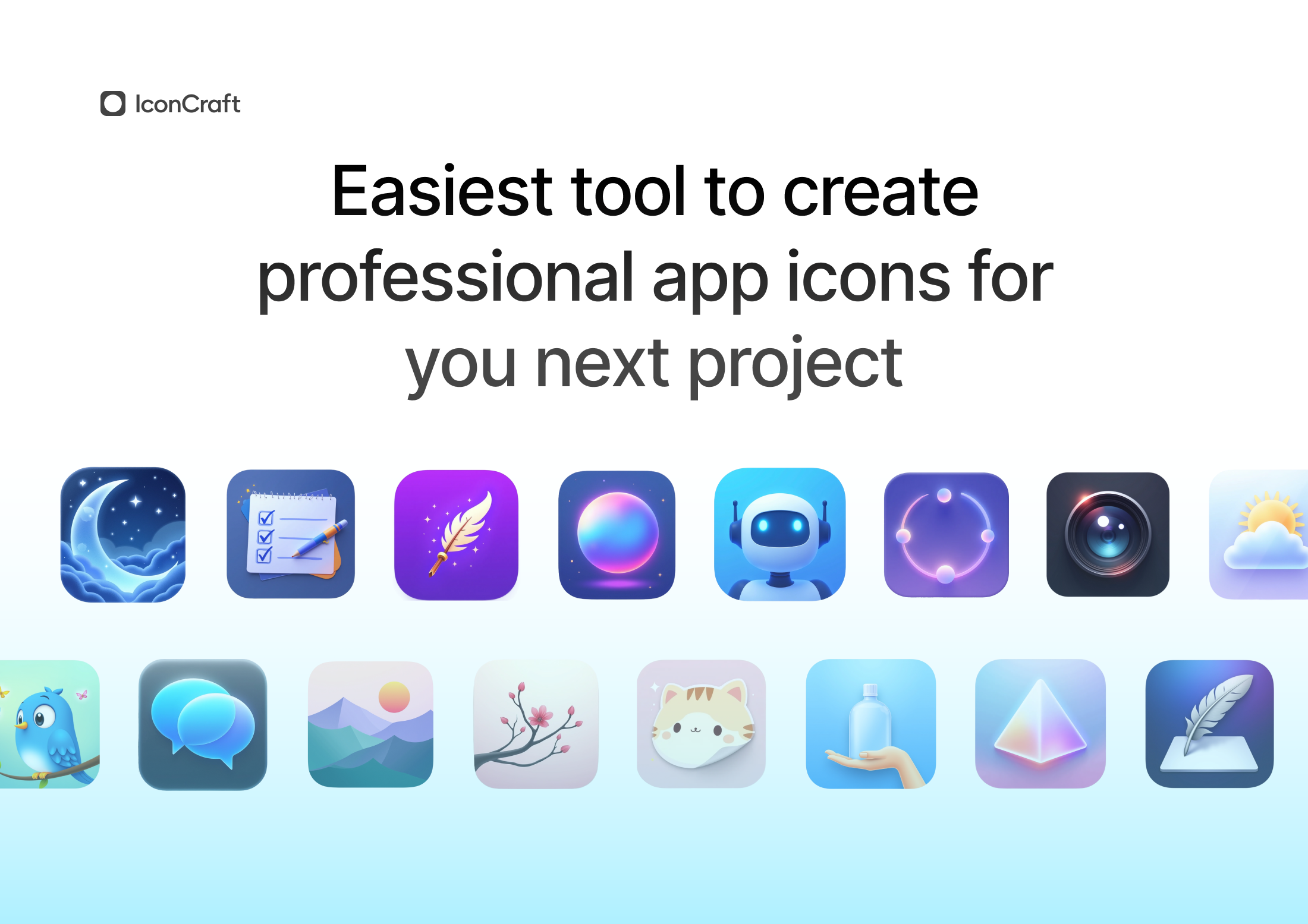 IconCraft - AI App Icon Generator
